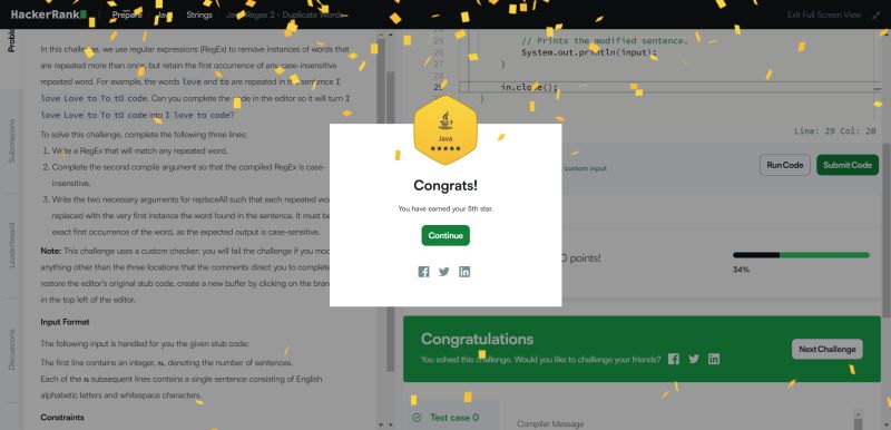 Priya Jantwal on LinkedIn: #hackerrank #java #coding #achievement # ... Priya Jantwal on LinkedIn: #hackerrank #java #coding #achievement # ...