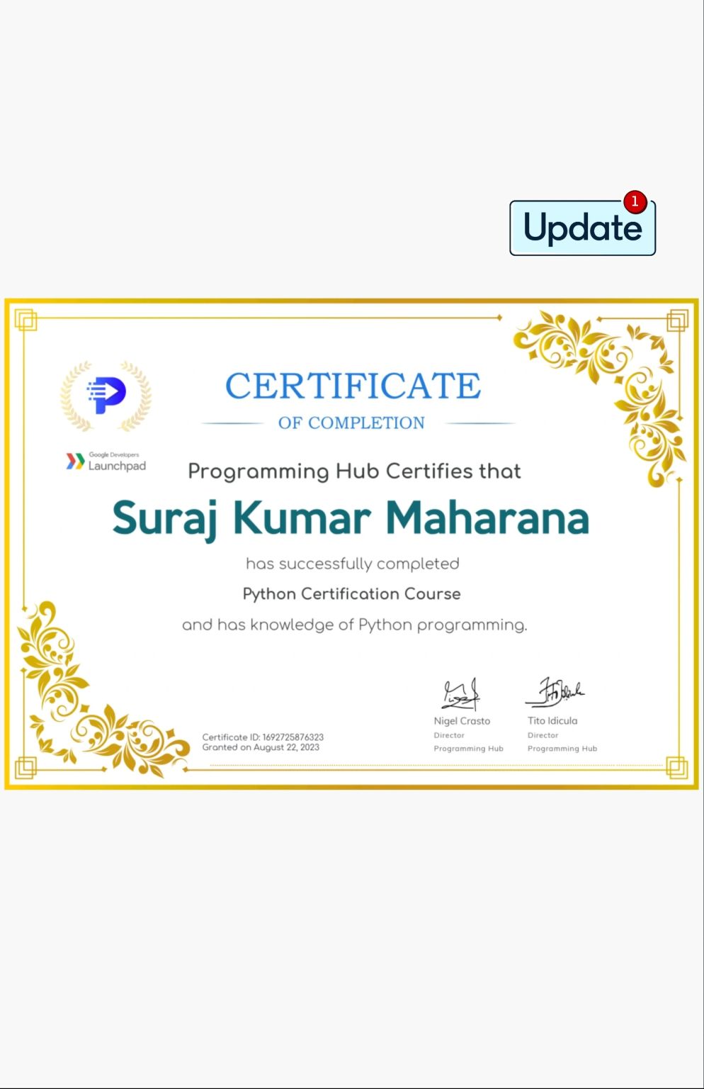 Suraj Kumar Maharana on LinkedIn: #python #programming #coding # ... Suraj Kumar Maharana on LinkedIn: #python #programming #coding # ...