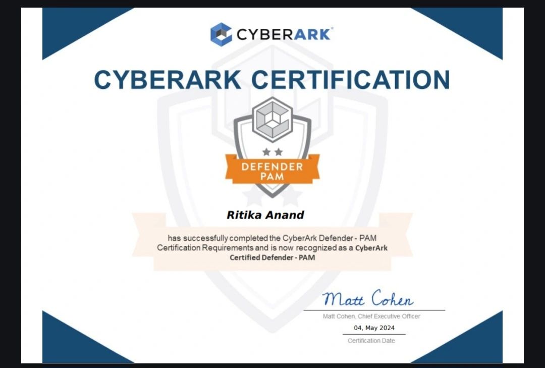 Ritika Anand on LinkedIn: #certificationcomplete #professionalgrowth Ritika Anand on LinkedIn: #certificationcomplete #professionalgrowth