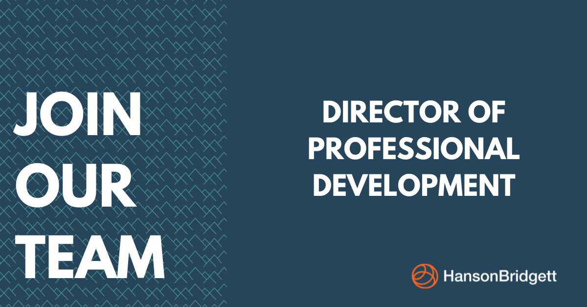 #hblife #hiring | Hanson Bridgett LLP #hblife #hiring | Hanson Bridgett LLP