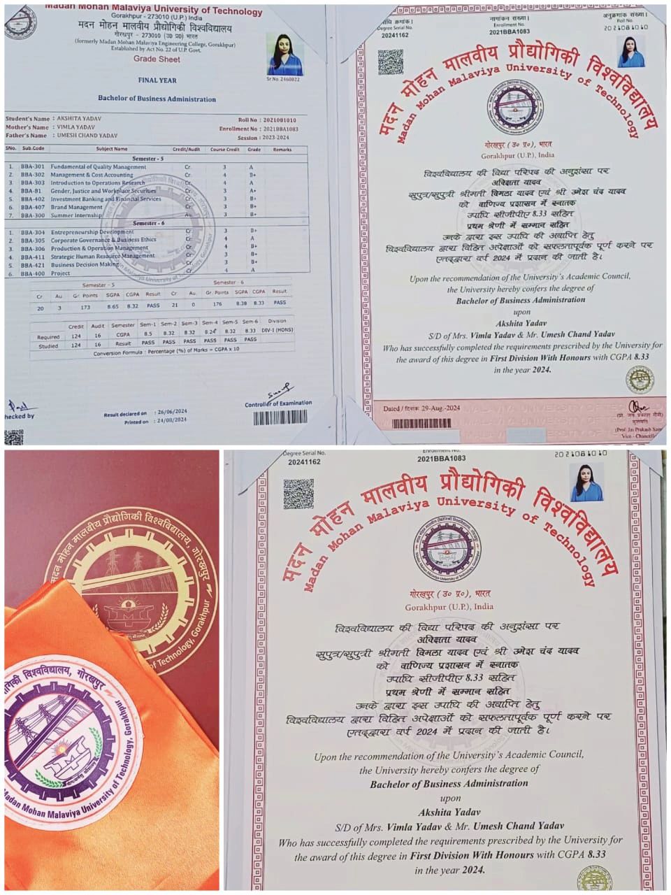 Akshita Yadav on LinkedIn: #graduation #mmmut #convocation Akshita Yadav on LinkedIn: #graduation #mmmut #convocation
