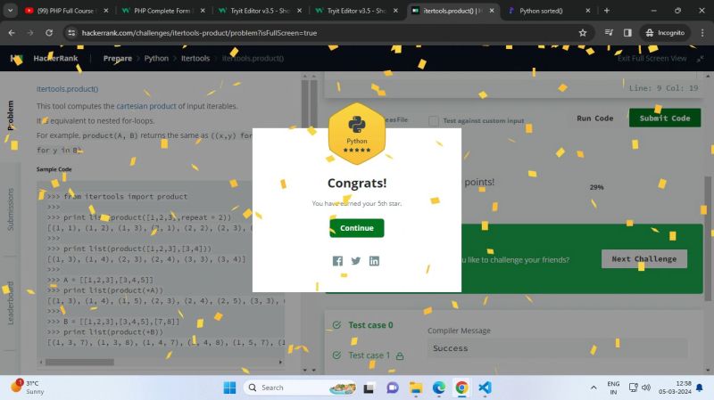 Vamsi Krishna on LinkedIn: #python #programming #problemsolving # ... Vamsi Krishna on LinkedIn: #python #programming #problemsolving # ...