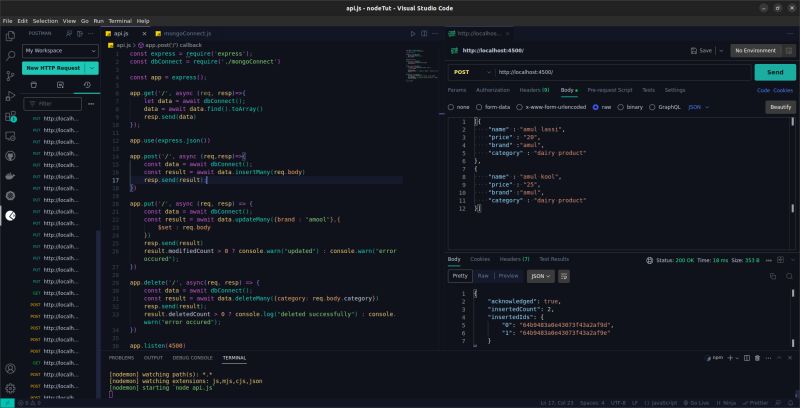 Anmol Kumar on LinkedIn: #backenddevelopment #nodejs #mongodb #apis # ... Anmol Kumar on LinkedIn: #backenddevelopment #nodejs #mongodb #apis # ...