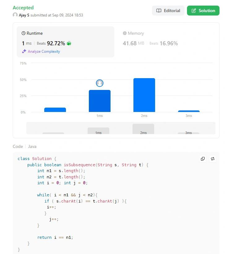 Ajay Subramanian on LinkedIn: #100dayprogrammingchallenge #leetcode # ... Ajay Subramanian on LinkedIn: #100dayprogrammingchallenge #leetcode # ...