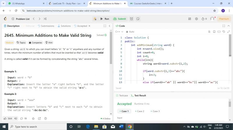 #leetcode #100daysofcode #stack #greedyalgorithm #problemsolving ... #leetcode #100daysofcode #stack #greedyalgorithm #problemsolving ...