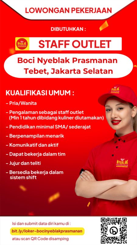 JakartaKerja | Loker Jakarta on LinkedIn: Lowongan Kerja Staff Outlet ... JakartaKerja | Loker Jakarta on LinkedIn: Lowongan Kerja Staff Outlet ...