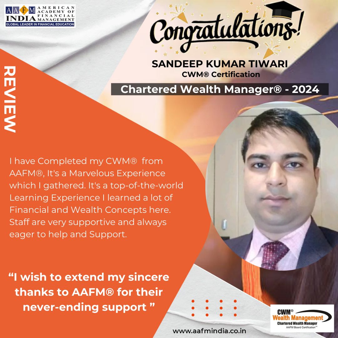 Sandeep Kumar Tiwari (CWM®, CLDM, FLMI-I, LIII) on LinkedIn: Thanks ... Sandeep Kumar Tiwari (CWM®, CLDM, FLMI-I, LIII) on LinkedIn: Thanks ...