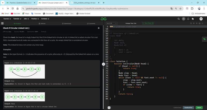 Mathan K on LinkedIn: #100daysofcode #geeksforgeeks #leetcode # ... Mathan K on LinkedIn: #100daysofcode #geeksforgeeks #leetcode # ...