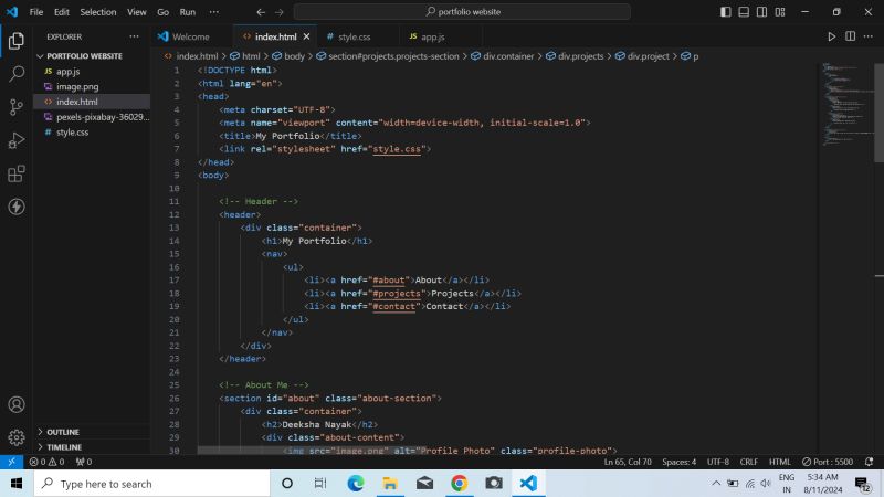 Deeksha nayak on LinkedIn: hey connections.. this is my task2 that is ... Deeksha nayak on LinkedIn: hey connections.. this is my task2 that is ...