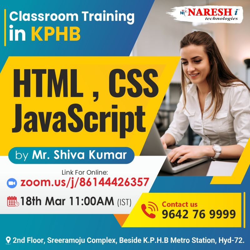Naresh i Technologies on LinkedIn: #html #css #javascript #frontend # ... Naresh i Technologies on LinkedIn: #html #css #javascript #frontend # ...