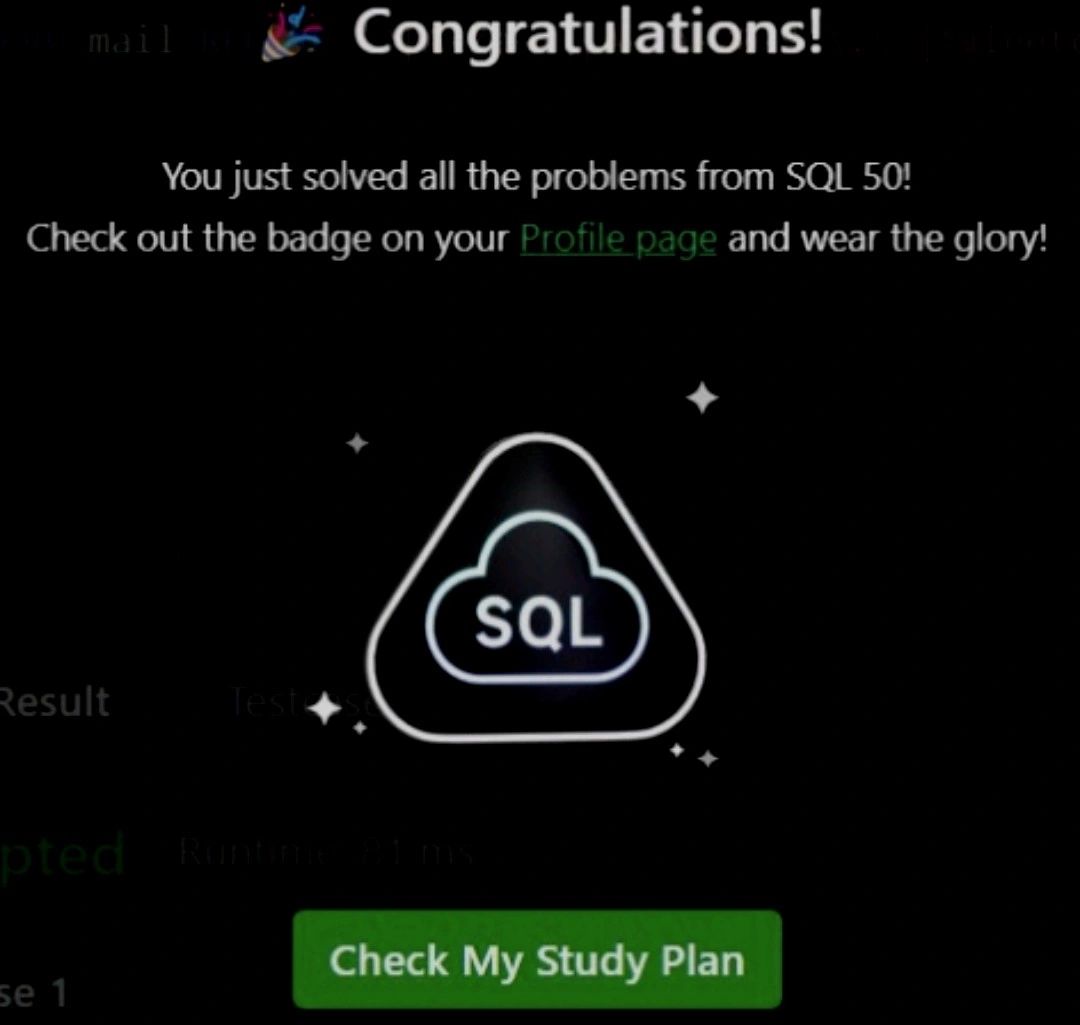 Muskan . on LinkedIn: #sql #leetcode #datascience #programming # ... Muskan . on LinkedIn: #sql #leetcode #datascience #programming # ...