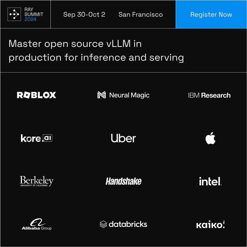 Robert Nishihara on LinkedIn: #vllm #raysummit Robert Nishihara on LinkedIn: #vllm #raysummit