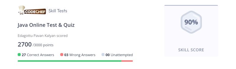 Edagottu Pavan Kalyan on LinkedIn: #java #programming #codechef # ... Edagottu Pavan Kalyan on LinkedIn: #java #programming #codechef # ...