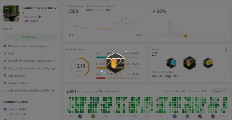 Siddhant Swarup Mallick on LinkedIn: #dsa #leetcode #coding #challenge ... Siddhant Swarup Mallick on LinkedIn: #dsa #leetcode #coding #challenge ...