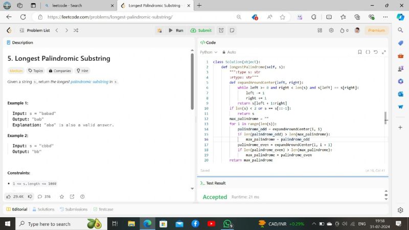 Day 5 of leetcodechallenge: expandAroundCenter() | Ramkumar Pathapalem ... Day 5 of leetcodechallenge: expandAroundCenter() | Ramkumar Pathapalem ...