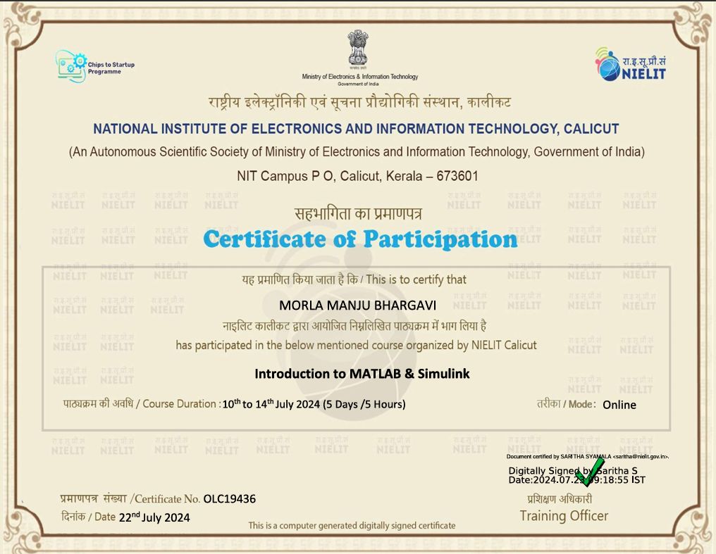 MANJU BHARGAVI MORLA on LinkedIn: #matlab #simulink #electronics # ... MANJU BHARGAVI MORLA on LinkedIn: #matlab #simulink #electronics # ...