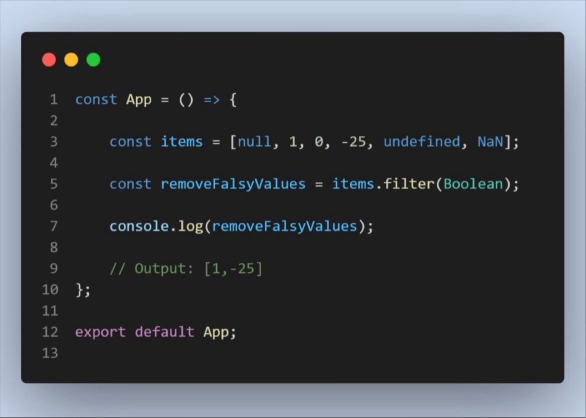 How filter(Boolean) works in JavaScript | Neeraj Maurya posted on the ... How filter(Boolean) works in JavaScript | Neeraj Maurya posted on the ...