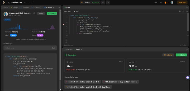 Mohammed Rizwan Malik on LinkedIn: #codingchallenge #leetcode #progress ... Mohammed Rizwan Malik on LinkedIn: #codingchallenge #leetcode #progress ...