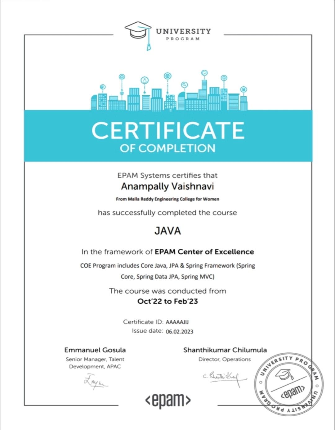 Vaishnavi Anampally on LinkedIn: #epam #java #codingchallenge Vaishnavi Anampally on LinkedIn: #epam #java #codingchallenge