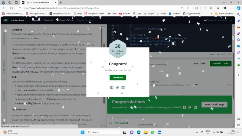 Kunal Anand on LinkedIn: #professionalachievement #30daysofcode # ... Kunal Anand on LinkedIn: #professionalachievement #30daysofcode # ...