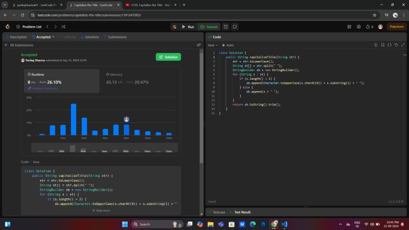 PANKAJ SHARMA on LinkedIn: #java #dsa #leetcode #stringmanipulation # ... PANKAJ SHARMA on LinkedIn: #java #dsa #leetcode #stringmanipulation # ...