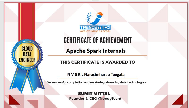 Teegala Narasimha Rao on LinkedIn: #bigdata #apachespark # ... Teegala Narasimha Rao on LinkedIn: #bigdata #apachespark # ...
