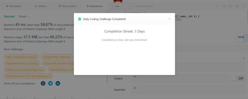 Sanjana Velma on LinkedIn: #java #codingchallenge #leetcode # ... Sanjana Velma on LinkedIn: #java #codingchallenge #leetcode # ...