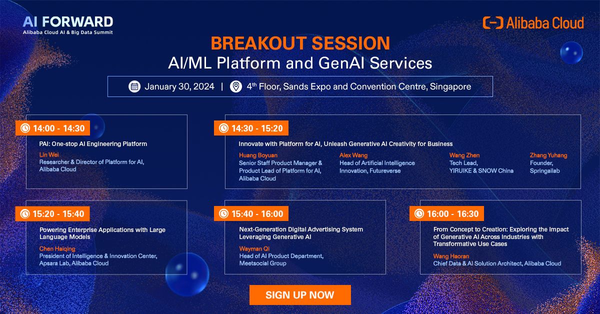 Alibaba Cloud on LinkedIn: #alibabacloud #aiandbigdatasummit2024 # ... Alibaba Cloud on LinkedIn: #alibabacloud #aiandbigdatasummit2024 # ...