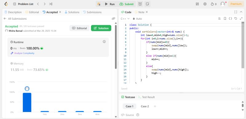 #100daysofcode #dsa #leetcode #sorting #100daysofcode #codingchallenge ... #100daysofcode #dsa #leetcode #sorting #100daysofcode #codingchallenge ...