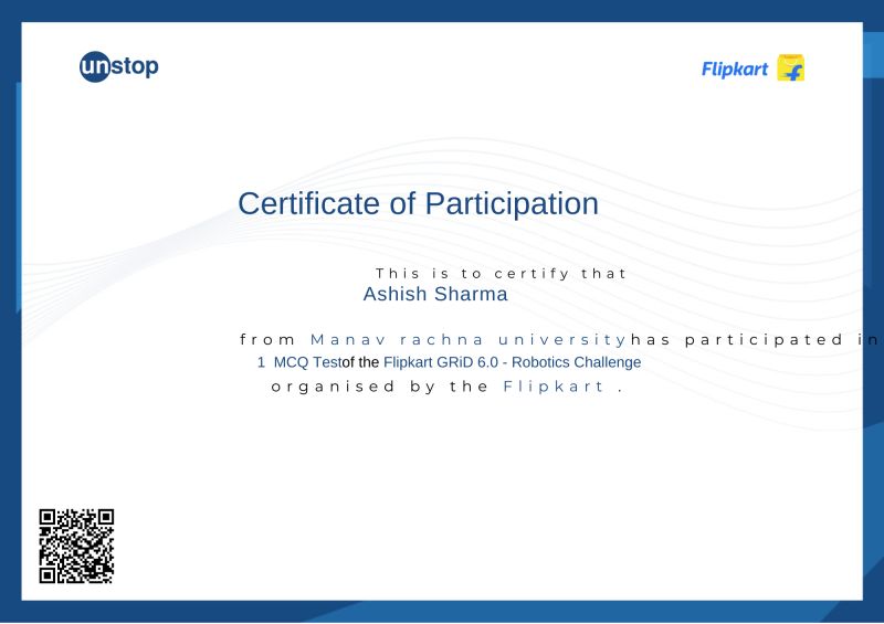 Ashish Sharma on LinkedIn: #flipkart #robotics #automation # ... Ashish Sharma on LinkedIn: #flipkart #robotics #automation # ...