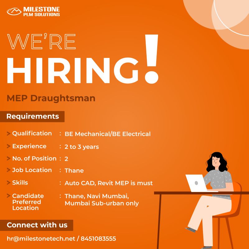 #hiring #hiring #mep #mepdraughtsman #careeropportunity… | Milestone ... #hiring #hiring #mep #mepdraughtsman #careeropportunity… | Milestone ...