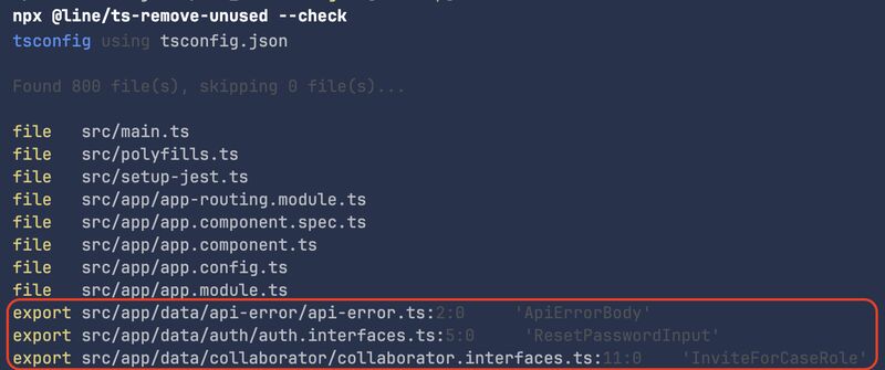 Daniil Rabizo on LinkedIn: Remove unused exports in TypeScript projects ... Daniil Rabizo on LinkedIn: Remove unused exports in TypeScript projects ...