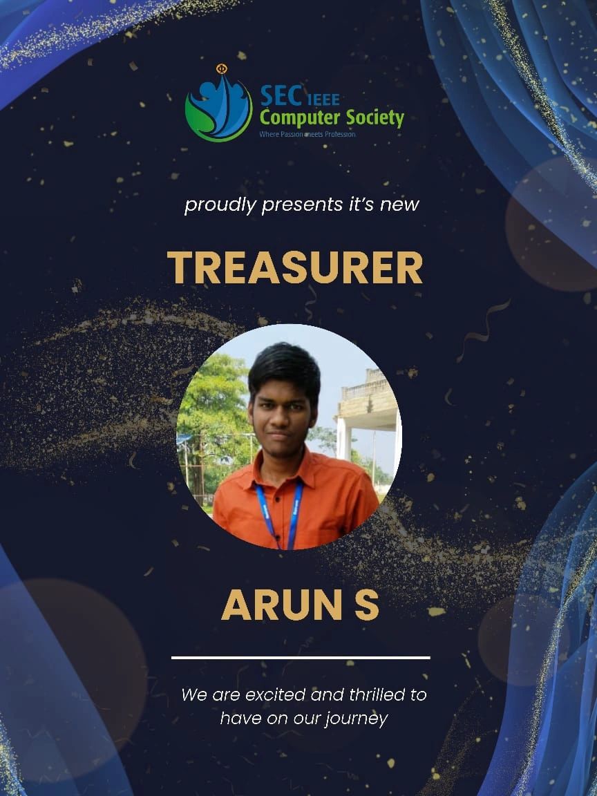 ARUN S (B.Tech) on LinkedIn: #ieeecomputersociety #leadership # ... ARUN S (B.Tech) on LinkedIn: #ieeecomputersociety #leadership # ...