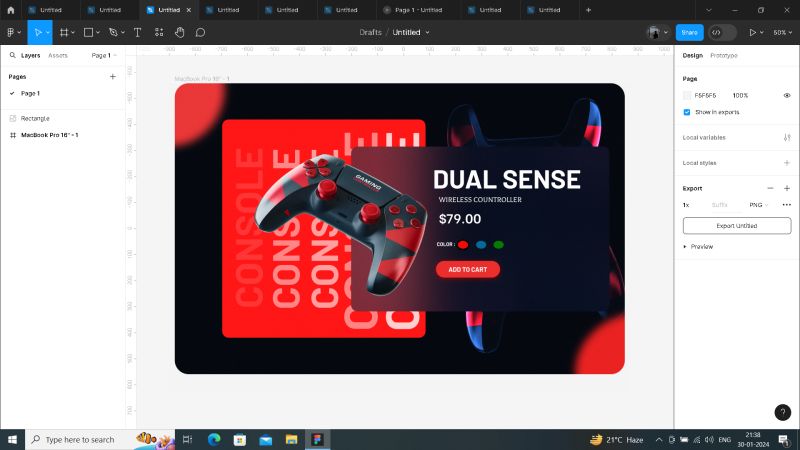 Tunir Adhikary on LinkedIn: #figma #figmadesign Tunir Adhikary on LinkedIn: #figma #figmadesign