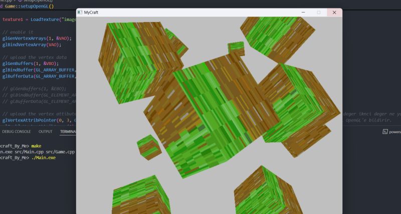 Today, I successfully implemented a texture atlas on a 3D cube using ... Today, I successfully implemented a texture atlas on a 3D cube using ...