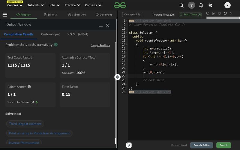 Yash Verma on LinkedIn: #100daysofcode #day33 #codingjourney #leetcode ... Yash Verma on LinkedIn: #100daysofcode #day33 #codingjourney #leetcode ...