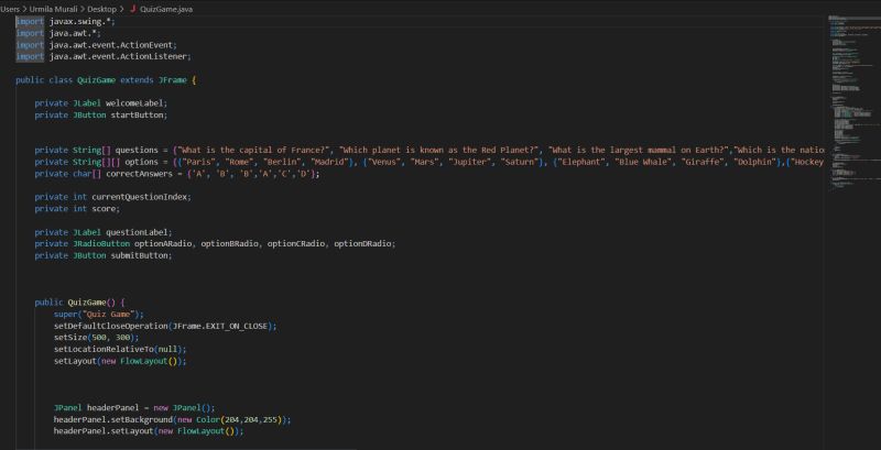 Uma Gayathri Pottabathni on LinkedIn: #java #guiprogramming # ... Uma Gayathri Pottabathni on LinkedIn: #java #guiprogramming # ...