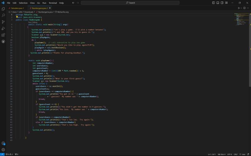 MOHANA KRISHNAN S on LinkedIn: #internship #java #motioncut MOHANA KRISHNAN S on LinkedIn: #internship #java #motioncut