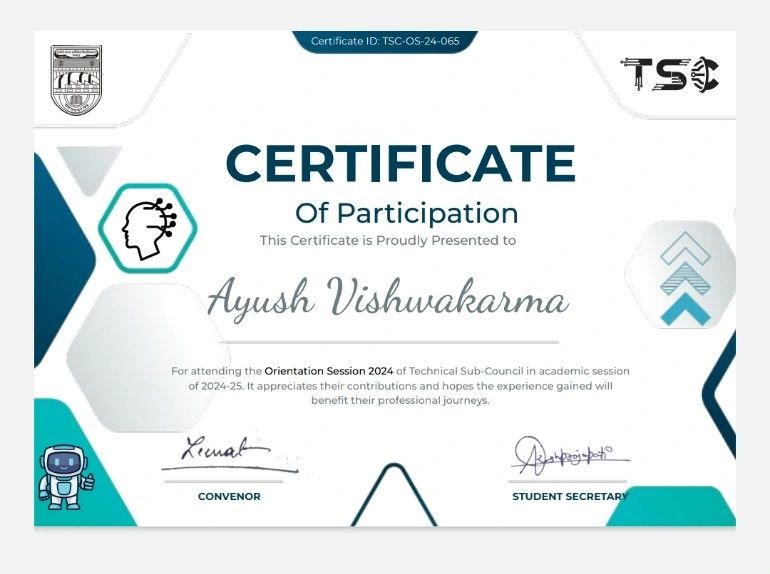Ayush Vishwakarma on LinkedIn: #technicalsubcouncilhbtu Ayush Vishwakarma on LinkedIn: #technicalsubcouncilhbtu