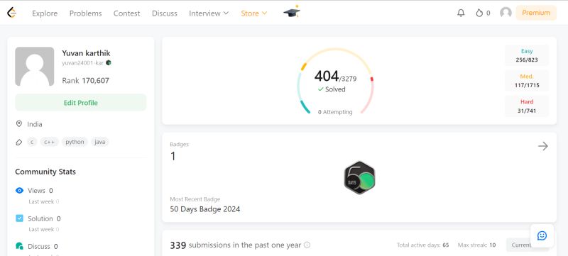 YUVAN KARTHIK S on LinkedIn: #neverstoplearning #codingisfun # ... YUVAN KARTHIK S on LinkedIn: #neverstoplearning #codingisfun # ...