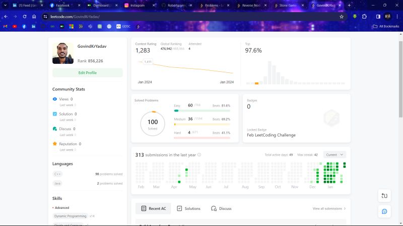 Govind Kr Yadav on LinkedIn: #leetcode #dsa Govind Kr Yadav on LinkedIn: #leetcode #dsa