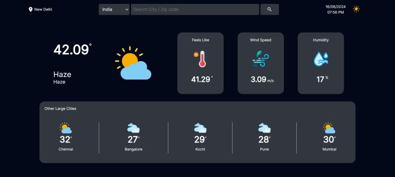 Saravanan K on LinkedIn: #webdevelopment #weatherapp #openweathermap # ... Saravanan K on LinkedIn: #webdevelopment #weatherapp #openweathermap # ...
