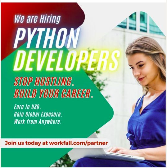 Join our team of Python developers inbulgaria | Tridivesh Nayak posted ... Join our team of Python developers inbulgaria | Tridivesh Nayak posted ...