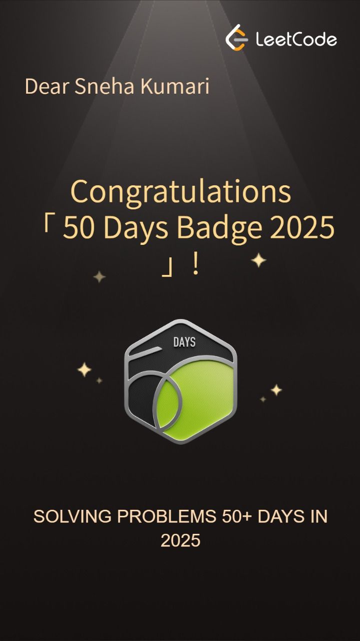 #leetcode #leetcodechallenge #leetcode2025 #leetcodestreak # ... #leetcode #leetcodechallenge #leetcode2025 #leetcodestreak # ...