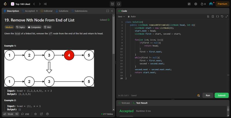 #leetcode #coding #100daysofcode #linkedlists | Shahnawaz K. #leetcode #coding #100daysofcode #linkedlists | Shahnawaz K.