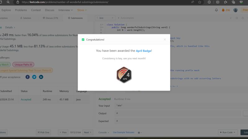 #leetcode #coding #dccbadge #problemsolving #developmentjourney | Yash ... #leetcode #coding #dccbadge #problemsolving #developmentjourney | Yash ...
