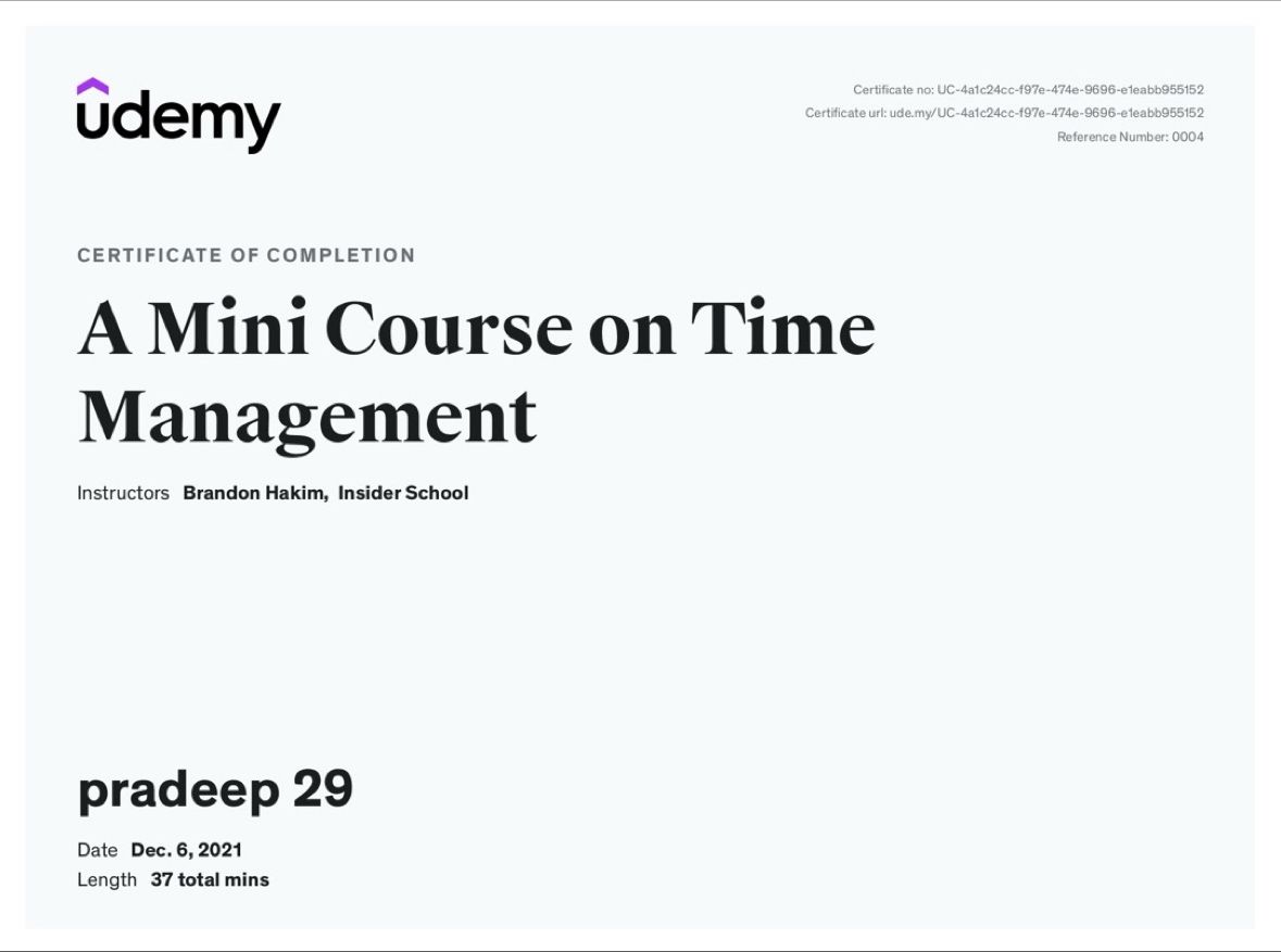 Pradeep M on LinkedIn: #udemy Pradeep M on LinkedIn: #udemy