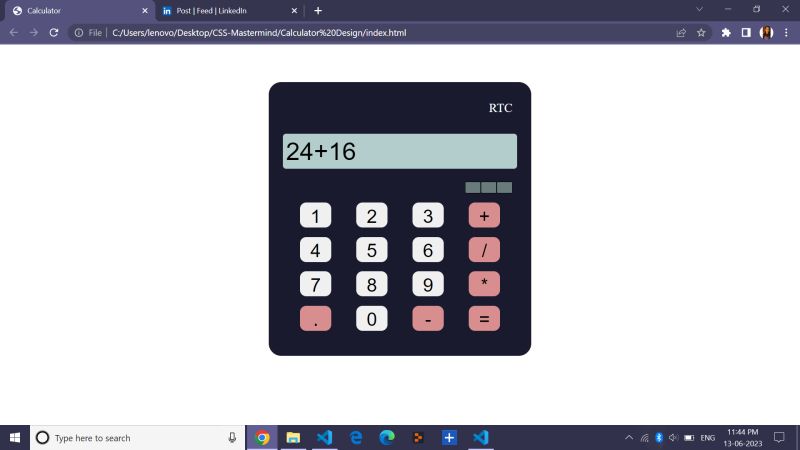 Yogita Shete on LinkedIn: #html #css #javascript #calculator # ... Yogita Shete on LinkedIn: #html #css #javascript #calculator # ...