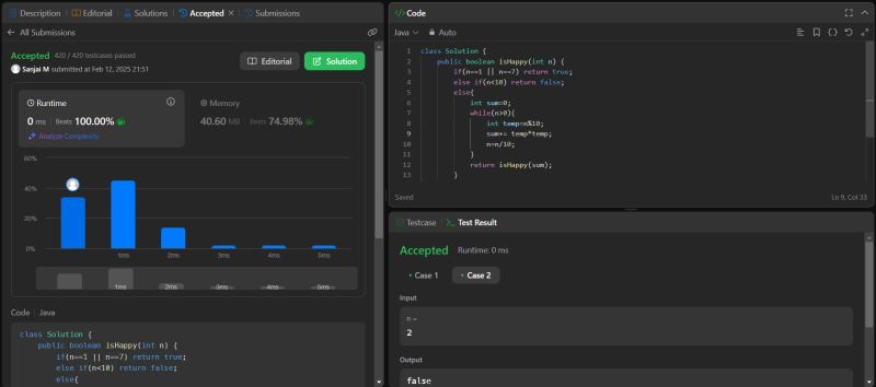 #100daysofleetcode #codingchallenge #problemsolving #leetcode… | SANJAI M #100daysofleetcode #codingchallenge #problemsolving #leetcode… | SANJAI M
