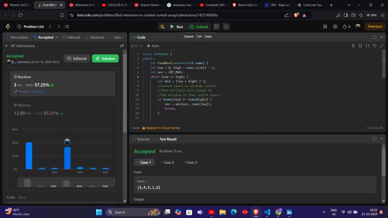 Shantanu Band on LinkedIn: #leetcode #100daysofcode #binarysearch #dsa ... Shantanu Band on LinkedIn: #leetcode #100daysofcode #binarysearch #dsa ...